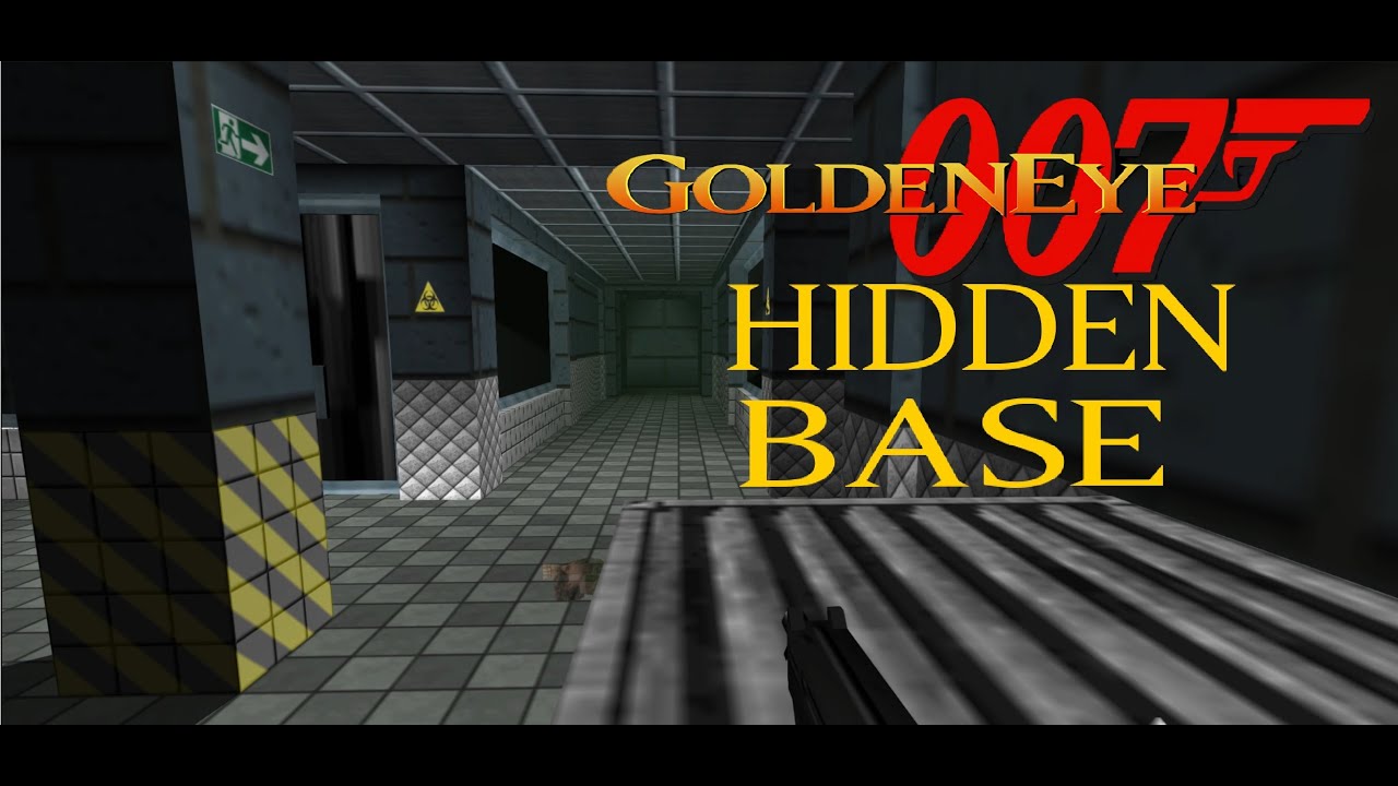 GoldenEye 007 - Hidden Base (Custom level with 007 GoldenEye N64 Runway ...