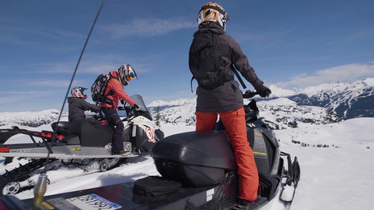 Canadian Wilderness Adventures Snowmobile Tours - YouTube