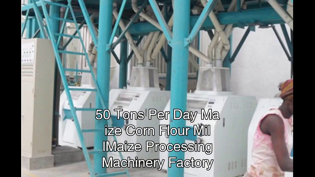 Maize Processing Machinery Factory - YouTube