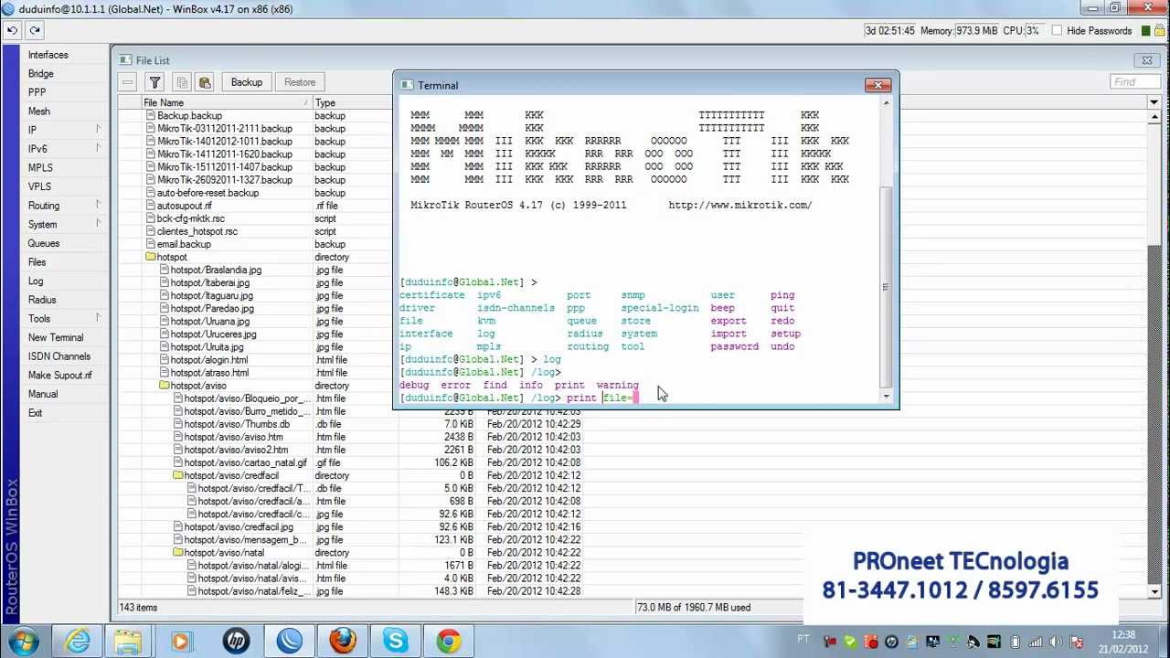 Salvando o log do Mikrotik em txt - YouTube