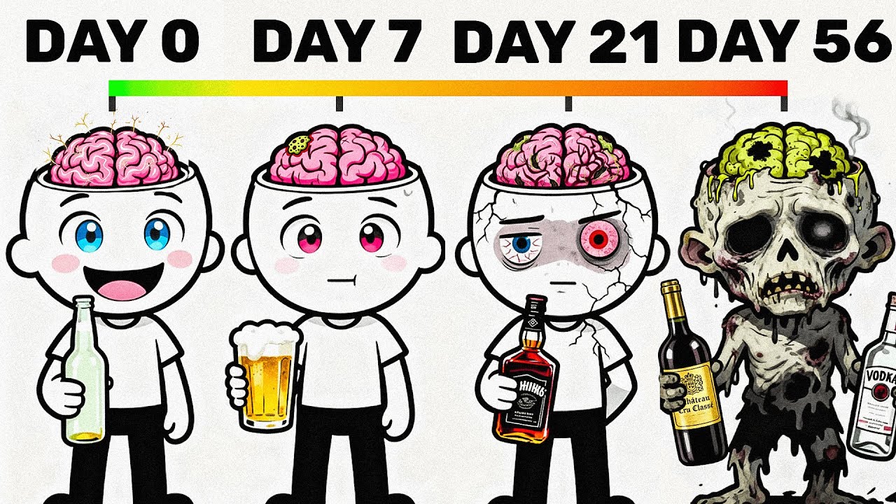 How Alcohol Rewires Your Brain (THE FULL SCIENTIFIC TIMELINE) - YouTube