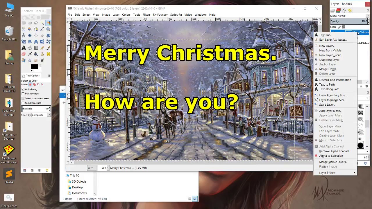 Make Text Pop Out Of A Background - YouTube