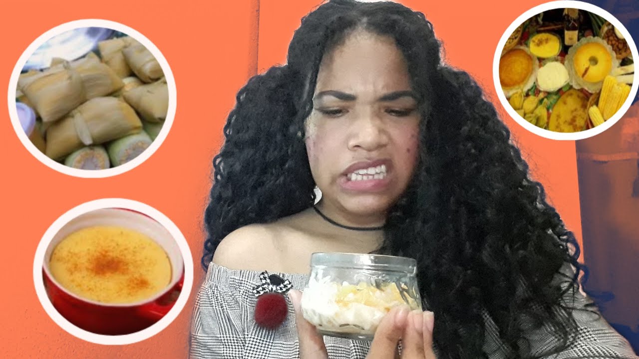 provando COMIDAS TÍPICAS pela PRIMEIRA VEZ - YouTube