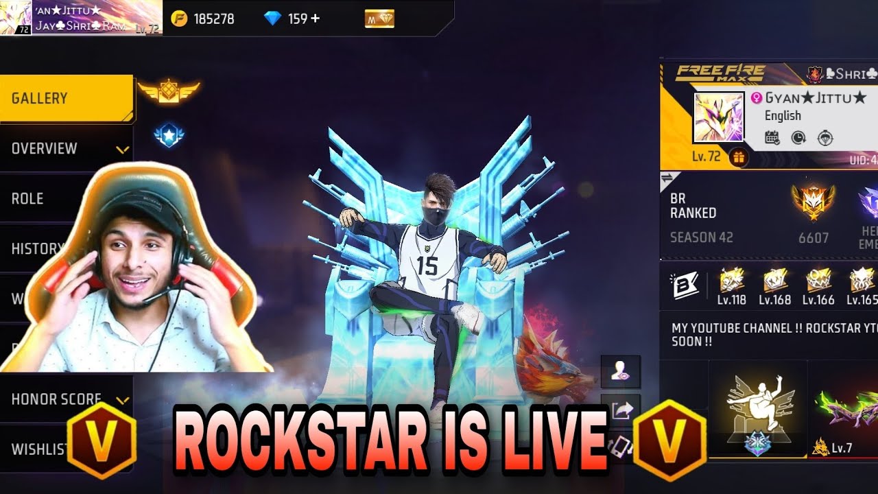 #shorts #livestream ROCKSTAR IS LIVE ROAD TO GRANDMASTER TOP 1 PUSH 😎 # ...