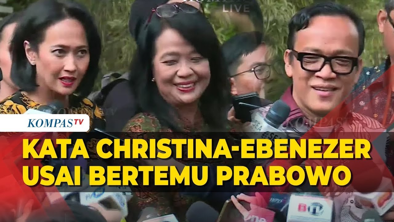 Christina Aryani hingga Immanuel Ebenezer usai Bertemu Prabowo Subianto - YouTube