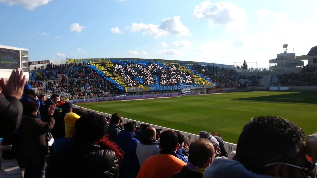 APOEL FC AMAZING COREO!!! - YouTube