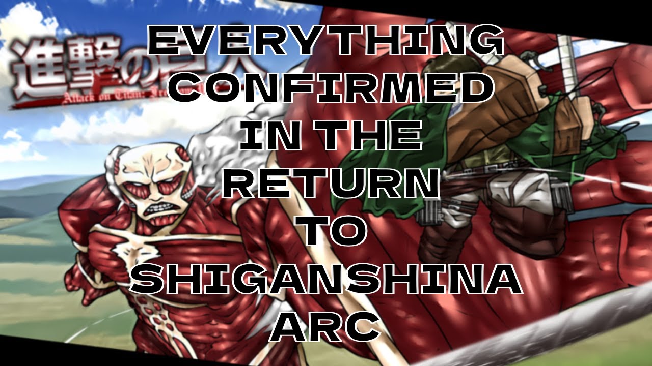 EVERYTHING CONFIRMED IN THE RETURN TO SHIGANSHINA ARC! | AOT: Freedom ...