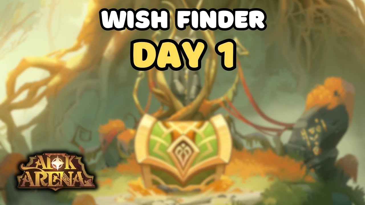 AFK ARENA- WISH FINDER - DAY 1 - YouTube