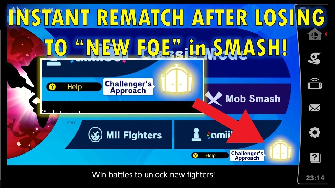 Challenger's Approach Super Smash Bros. Ultimate (Instant Rematch After ...