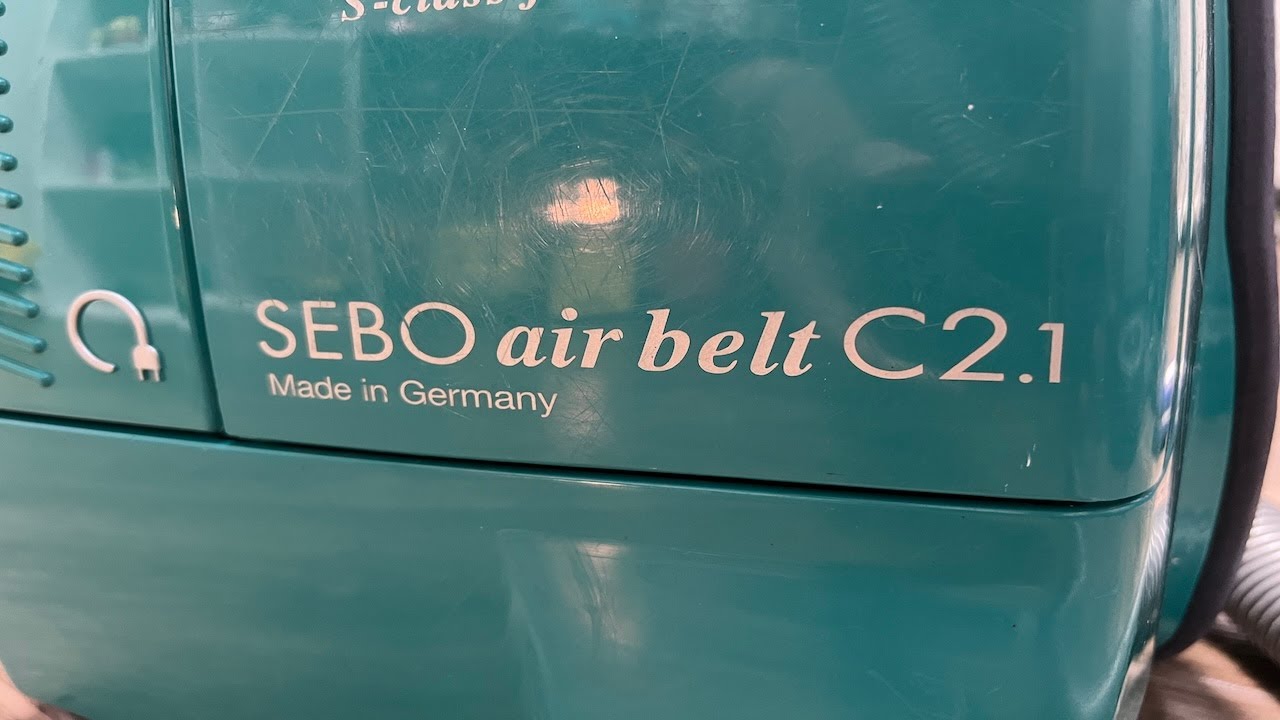 SEBO Airbelt C2.1 Unboxing - YouTube