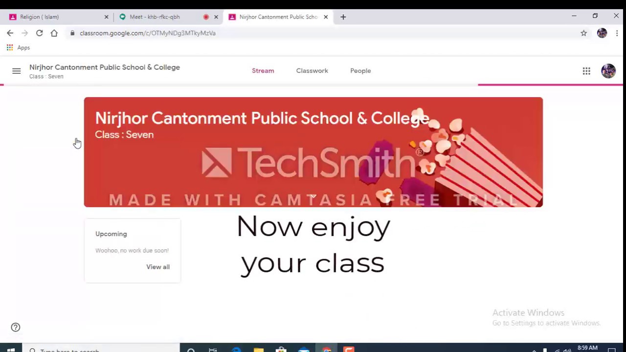 How to use google classroom without download. - YouTube