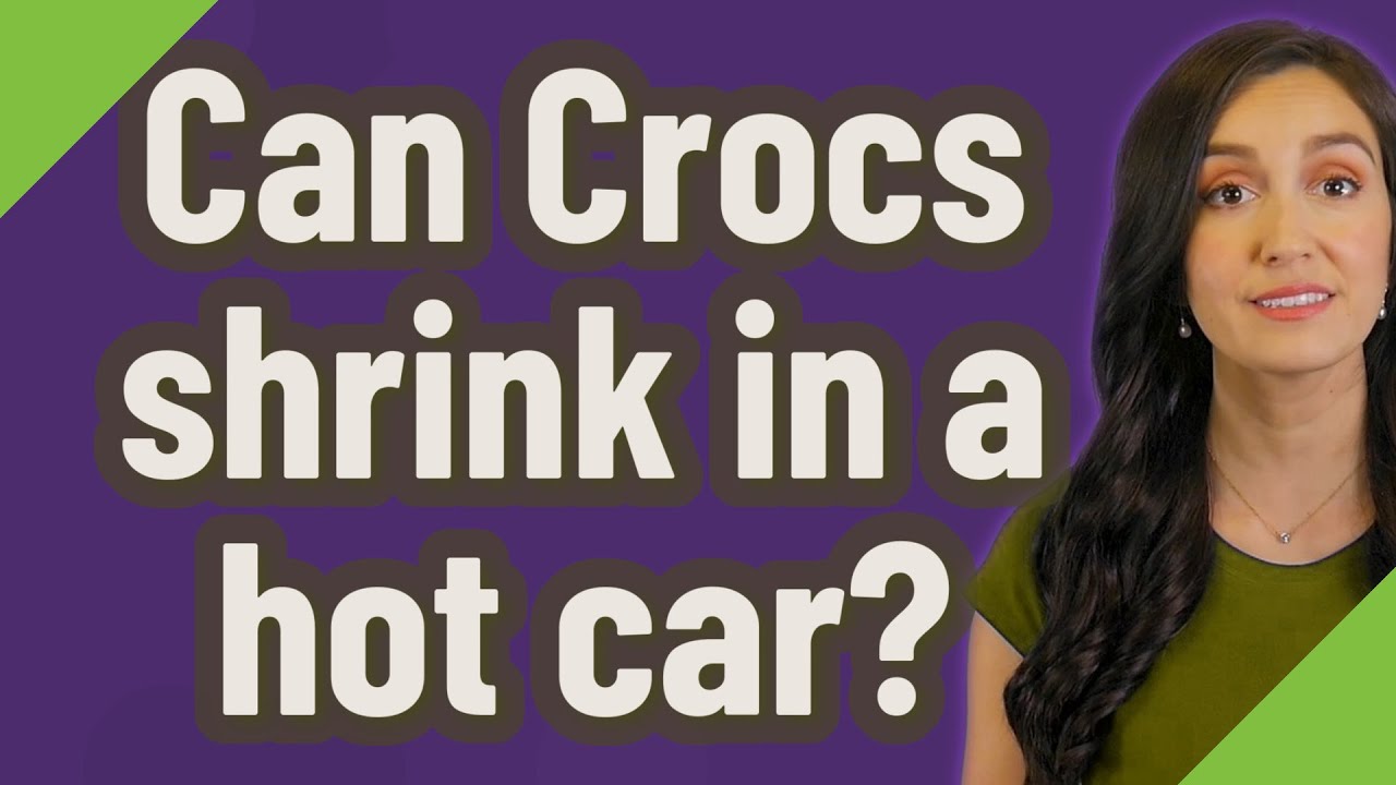 Can Crocs shrink in a hot car? - YouTube