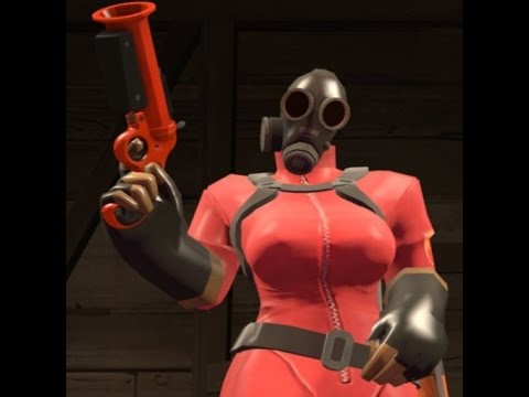 Freak Fortress 2: Female Pyro Gameplay - YouTube