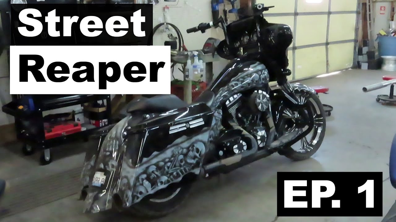 The Street Reaper Harley Street Glide is getting new Audio - YouTube