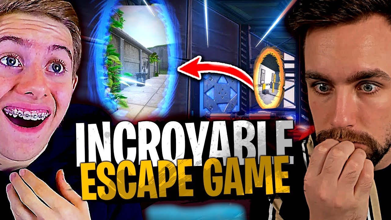 Incroyable !! Personne n'y avait pensé... Portal Escape Game avec ...