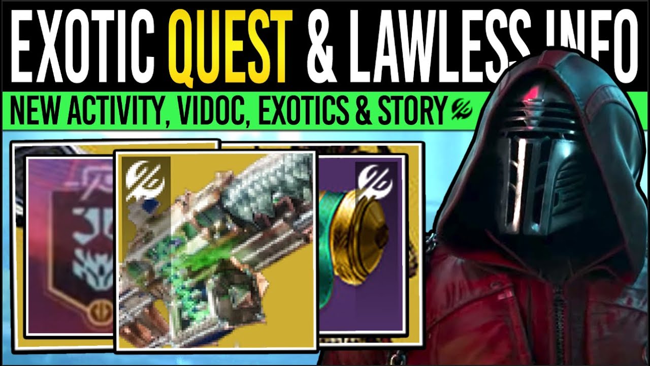 Destiny 2: EXOTIC QUEST INFO & FRONTIER MODE! Secret EXOTIC, Loot ...