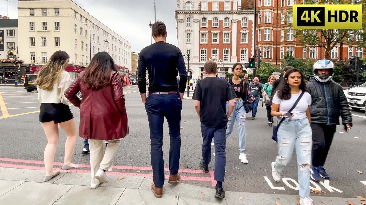 Walking around Baker Street, Orchard Street, North Audley Street ...