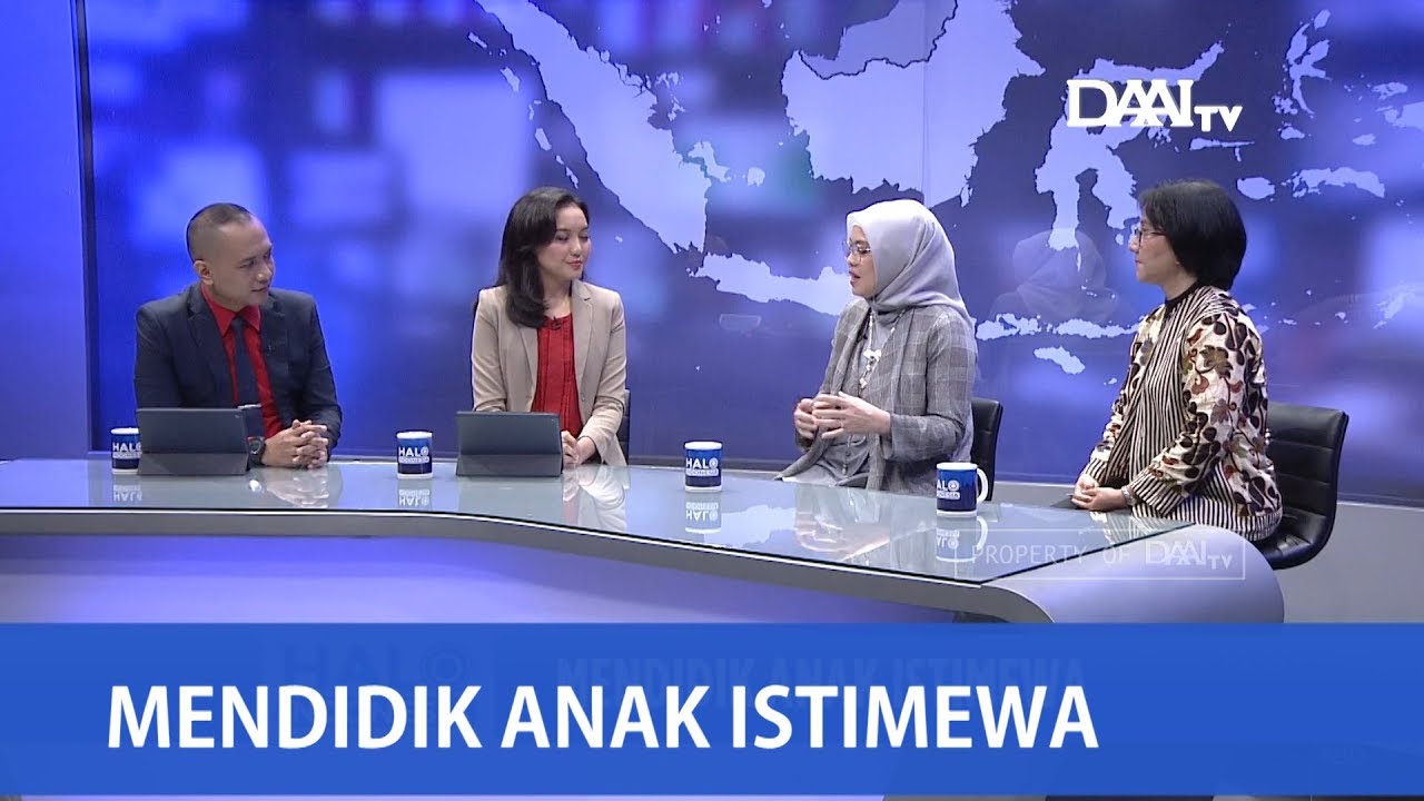 Talk Show Halo Indonesia - Mendidik Anak Istimewa - YouTube