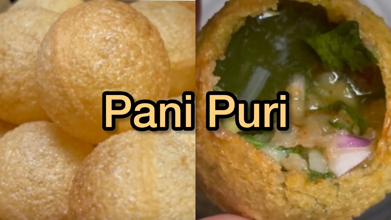 Pani Puri Recipe | How to Make Perfect Pani Puri at Home | Easy ...