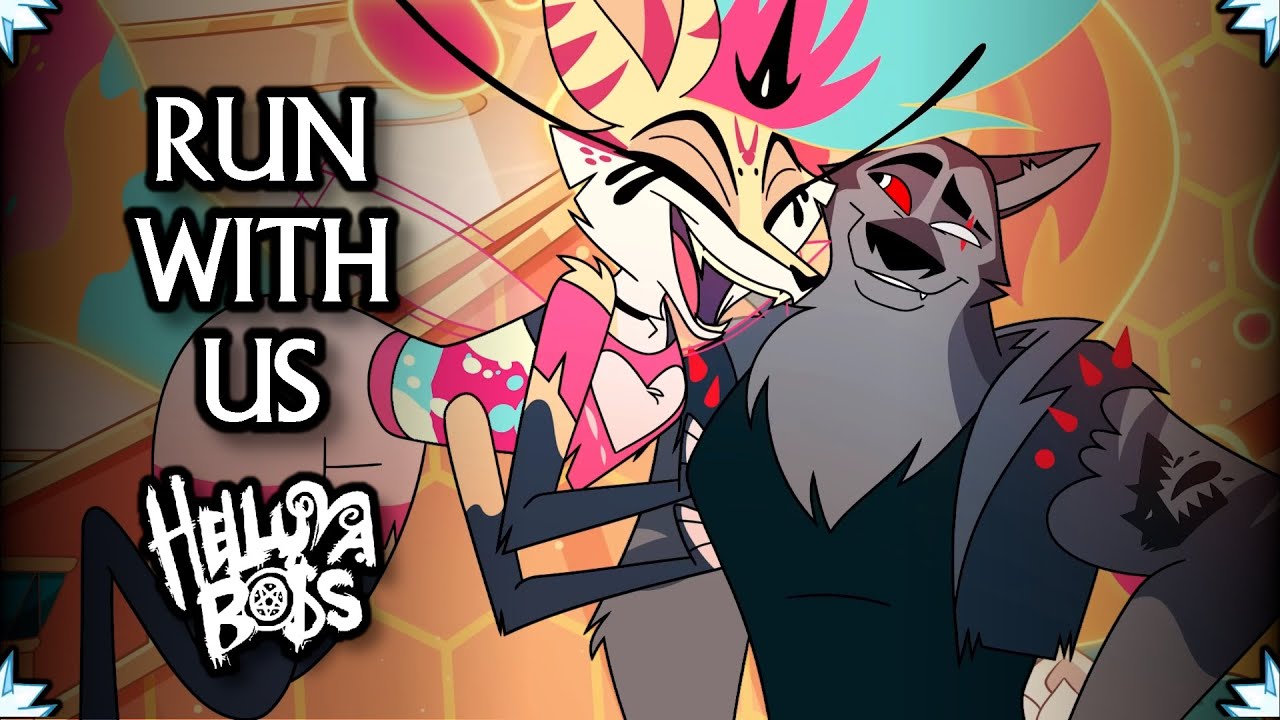 Bee and Tex - Run With Us | ⛧ A Helluva Boss Original ⛧ - YouTube