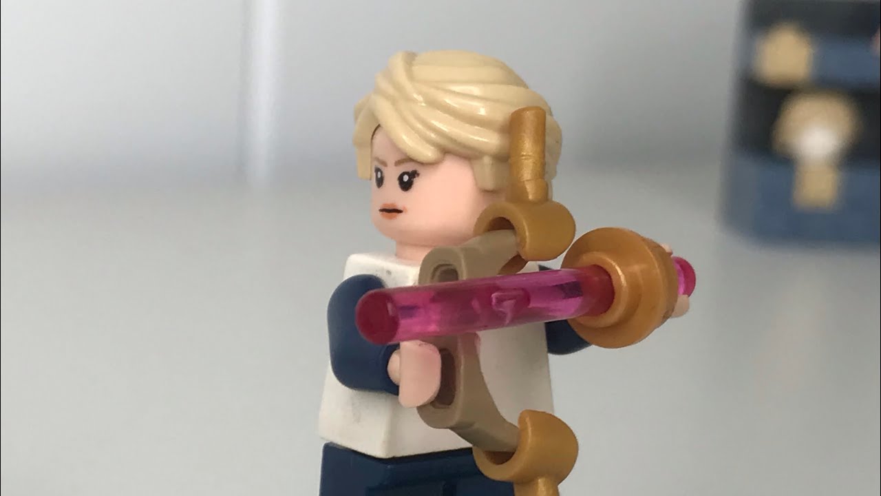 LEGO STAR WARS TUTORIAL | Purist Custom Omega with Energy Bow | - YouTube