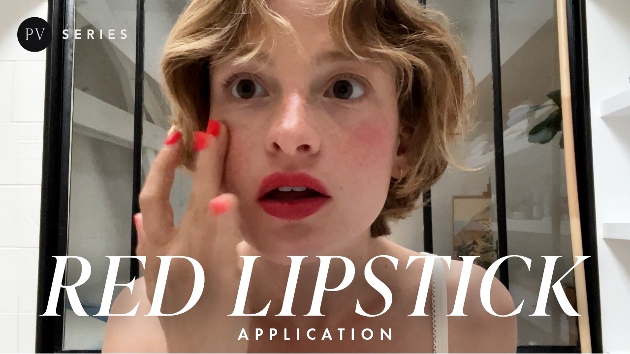 How to Apply Red Lipstick: Five Women Demonstrating Their Unique Styles ...