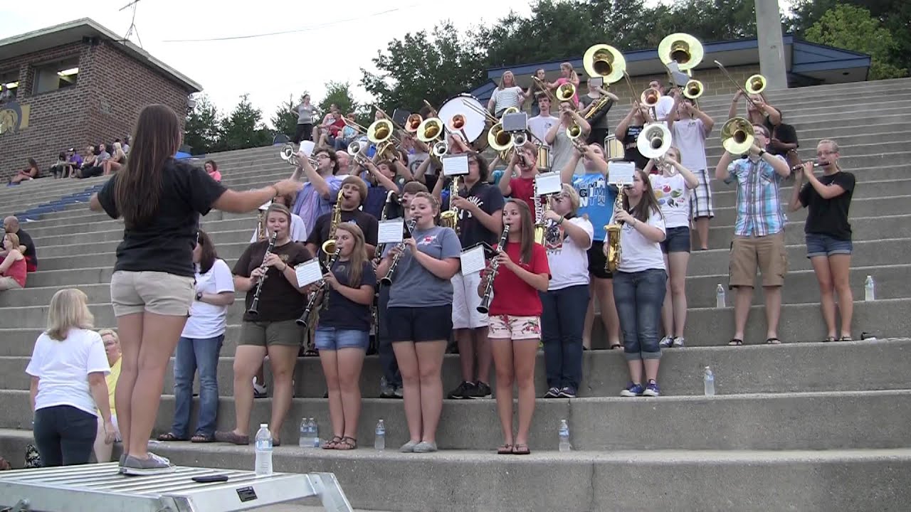 2012 Soddy Daisy High School Alumni Game Band Highlights - YouTube