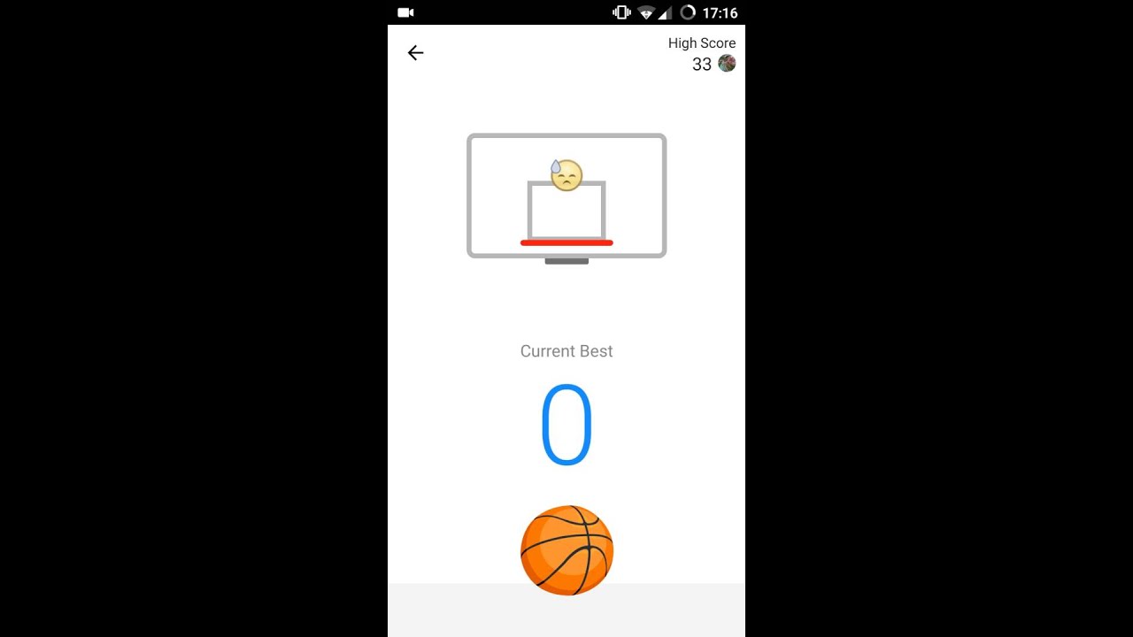 Facebook Messenger Basketball Gameplay - YouTube