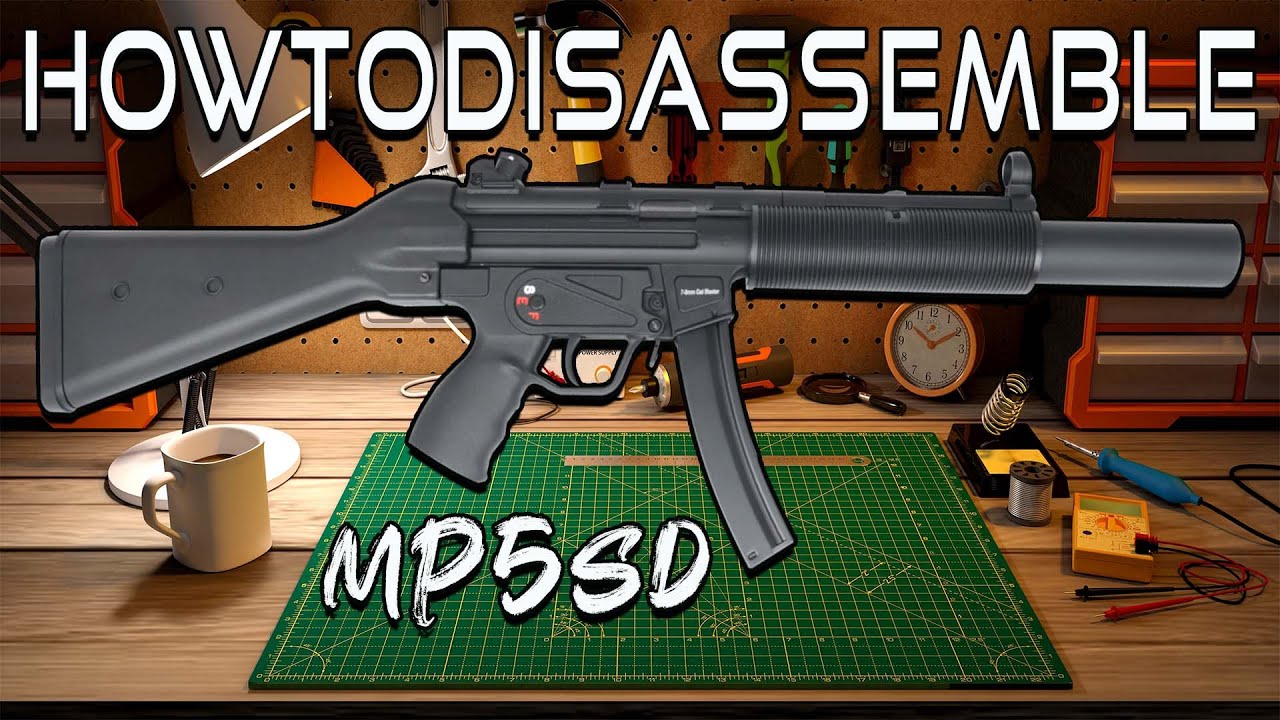 Want to learn how to disassemble a CA MP5SD? ( Gelsoft ) - YouTube
