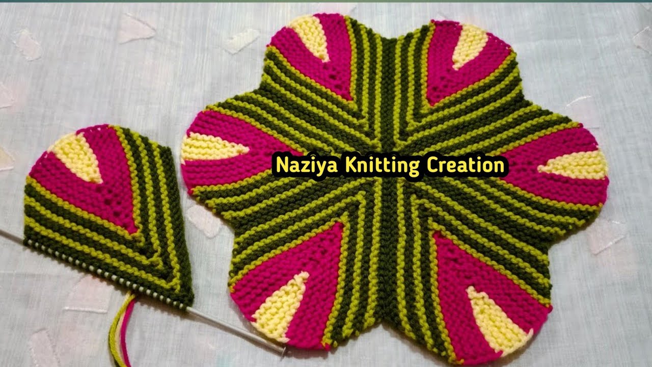 Very Easy Star ⭐ Shape Doormat | Knitting Doormat #126 - YouTube