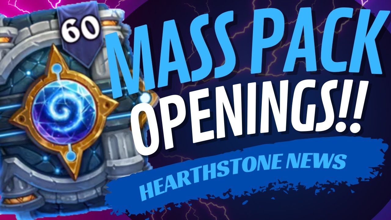 Hearthstone Mass Pack Opening Feature is Coming! - YouTube