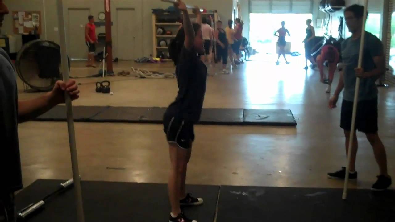 CROSSFIT LITTLE ROCK 501--CLASS--OH SQUAT - YouTube