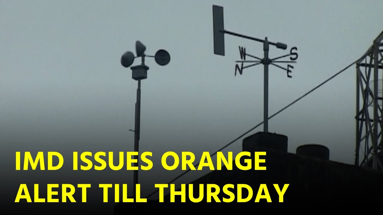 IMD Issues Orange Alert Till Thursday As Torrential Rain Continues To ...