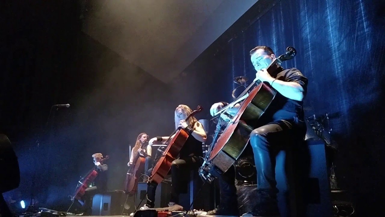 Apocalyptica One Metallica Live NYC Town Hall 9/11/17 - YouTube