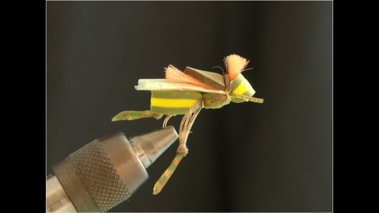 Real. Easy. Hopper - Fly Tying Lesson Video Tutorial by Curtis Fry ...