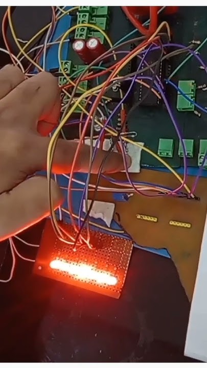 Using push time of push button to do various tasks with PIC16F877A microcontroller #electronics ...