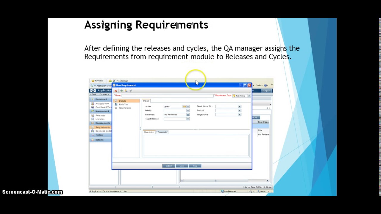 QC ALM 11 Session 9 Release Management - YouTube