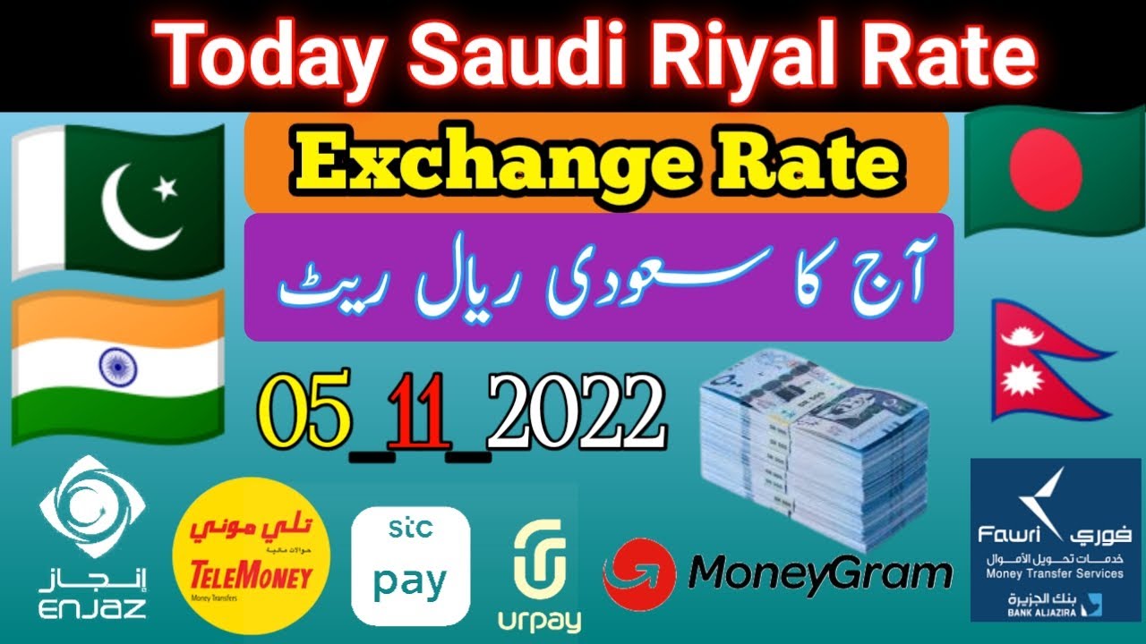 Today saudi riyal rate | Pakistan India Bangladesh Nepal saudi riyal ...