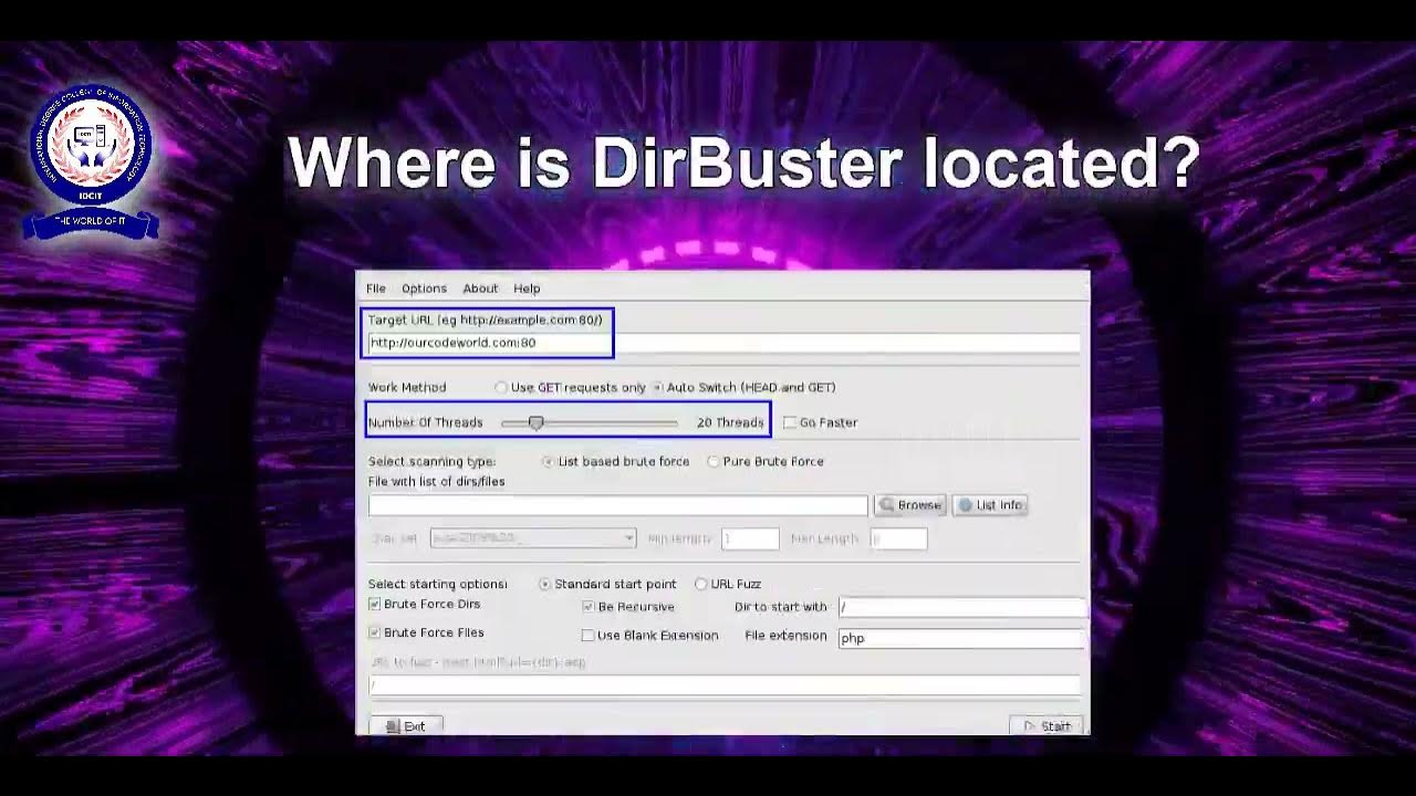 What is DirBuster ? - YouTube