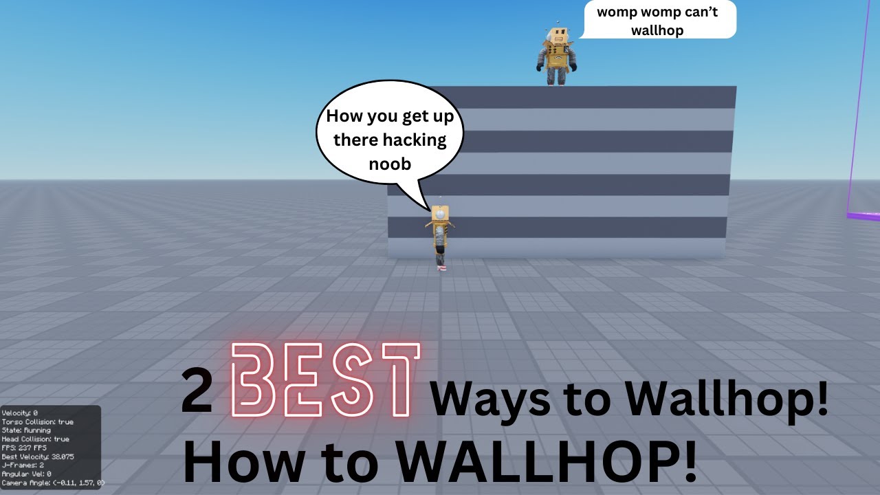 How to Wallhop(2 BEST Ways) - YouTube