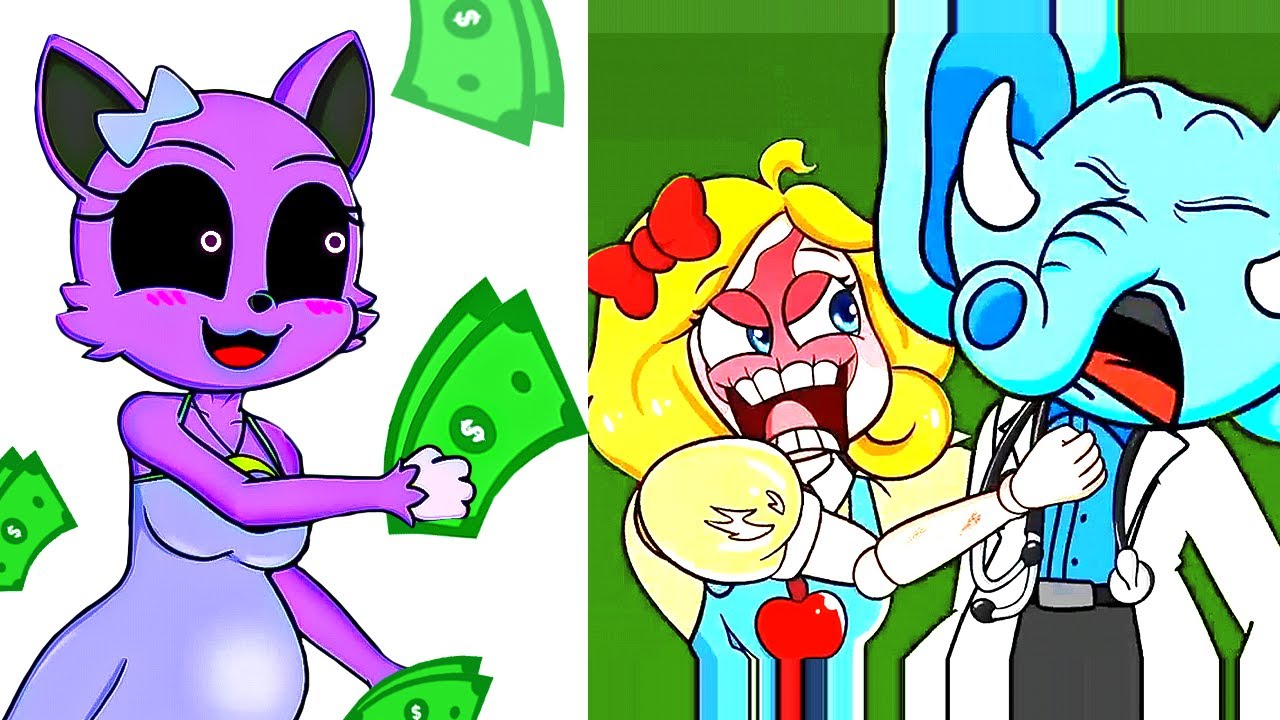 RICH vs POOR - Poppy Playtime Chapter 3 (Cartoon Animation) №13 - YouTube