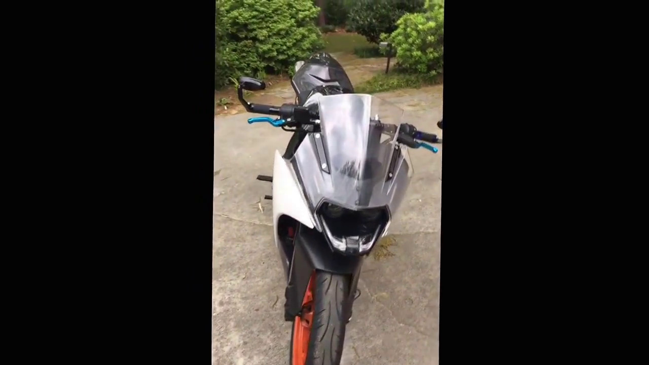 2015 KTM RC390 mods and walkaround - YouTube