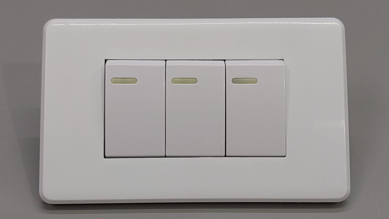 ️Cómo Conectar Una Placa De 3 Interruptores ️ - YouTube