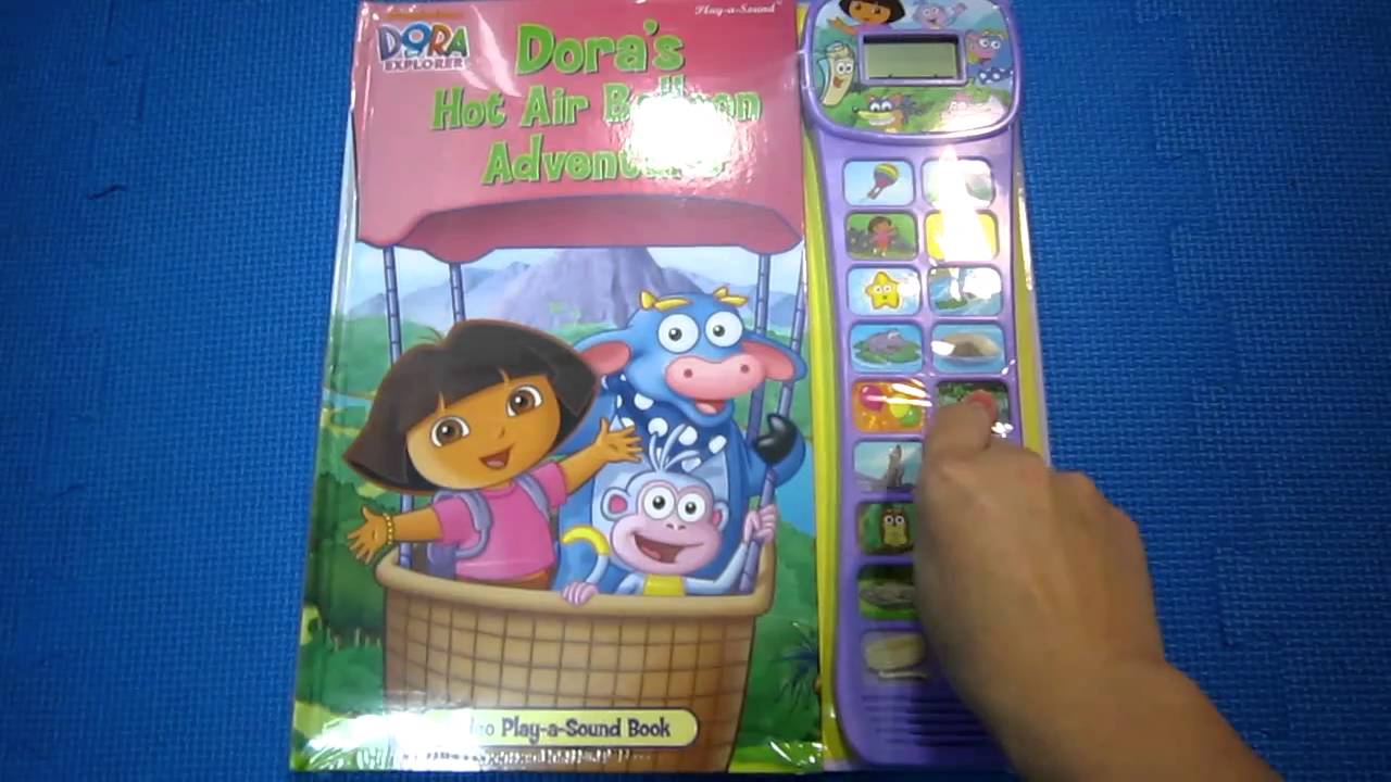 Dora's Hot Air Balloon Adventure (Dora The Explorer, Play-A-Sound) 【🎈 ...