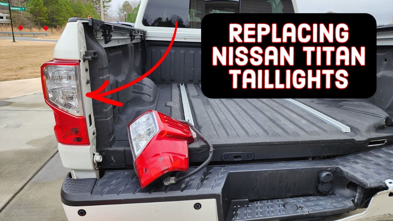 Replacing the Taillights on a Nissan Titan - YouTube