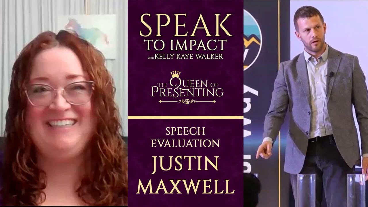 Justin Maxwell Speech Evaluatiom - YouTube