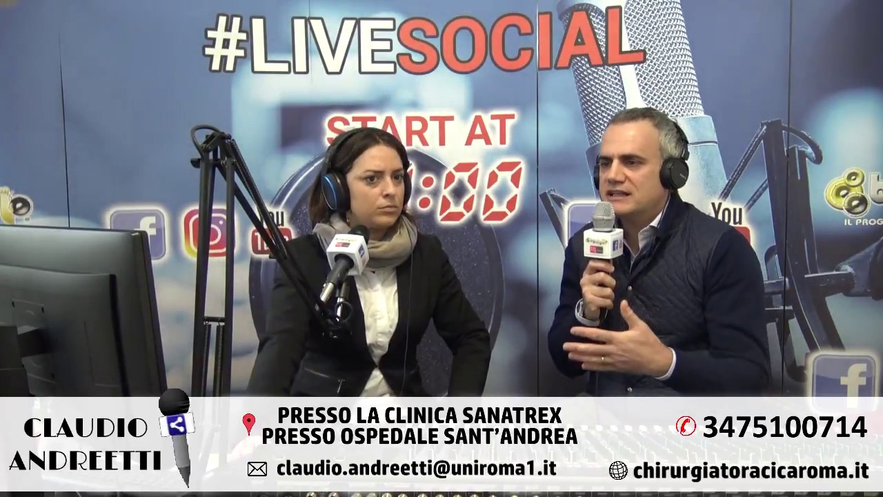 Dott. Claudio Andreetti - Intervista su Pectum Excavatum a Radio Radio ...