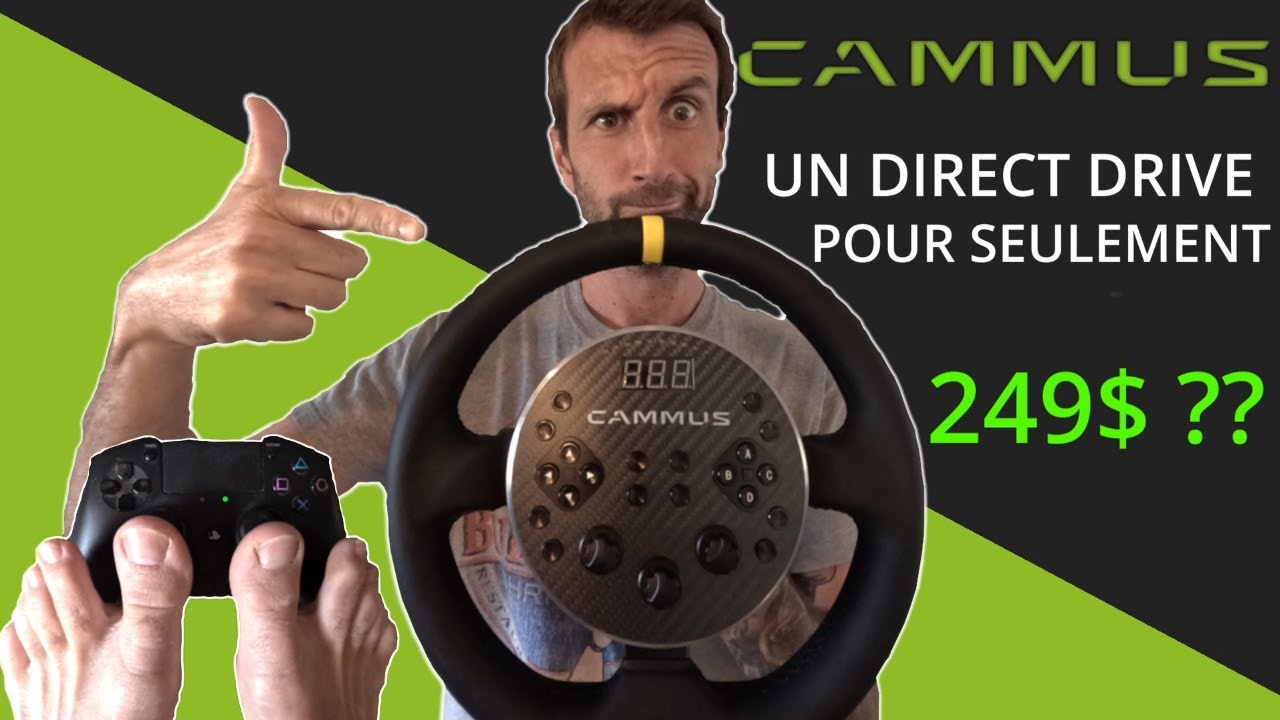 CAMMUS C5 | le meilleur volant pour débuter le simracing ? - YouTube