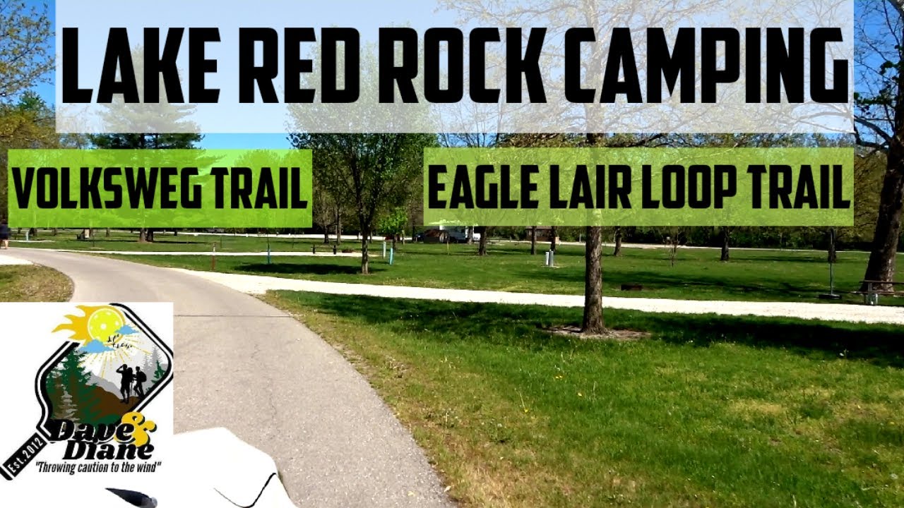 Lake Red Rock camping, Bike trail and hiking - YouTube