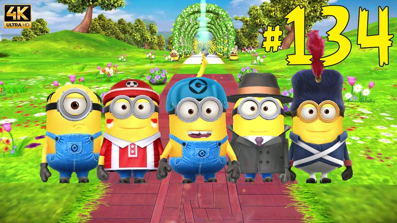 Minion Rush Special Mission Peaceful Retreat Stage 3 Part 134 - UHD 4K - YouTube